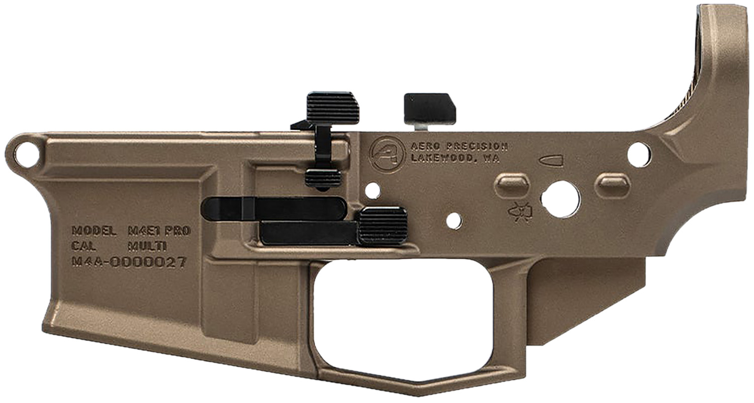 Aero M4E1 PRO Lower Receiver - Kodiak Brown Anodized - Receivers at ...