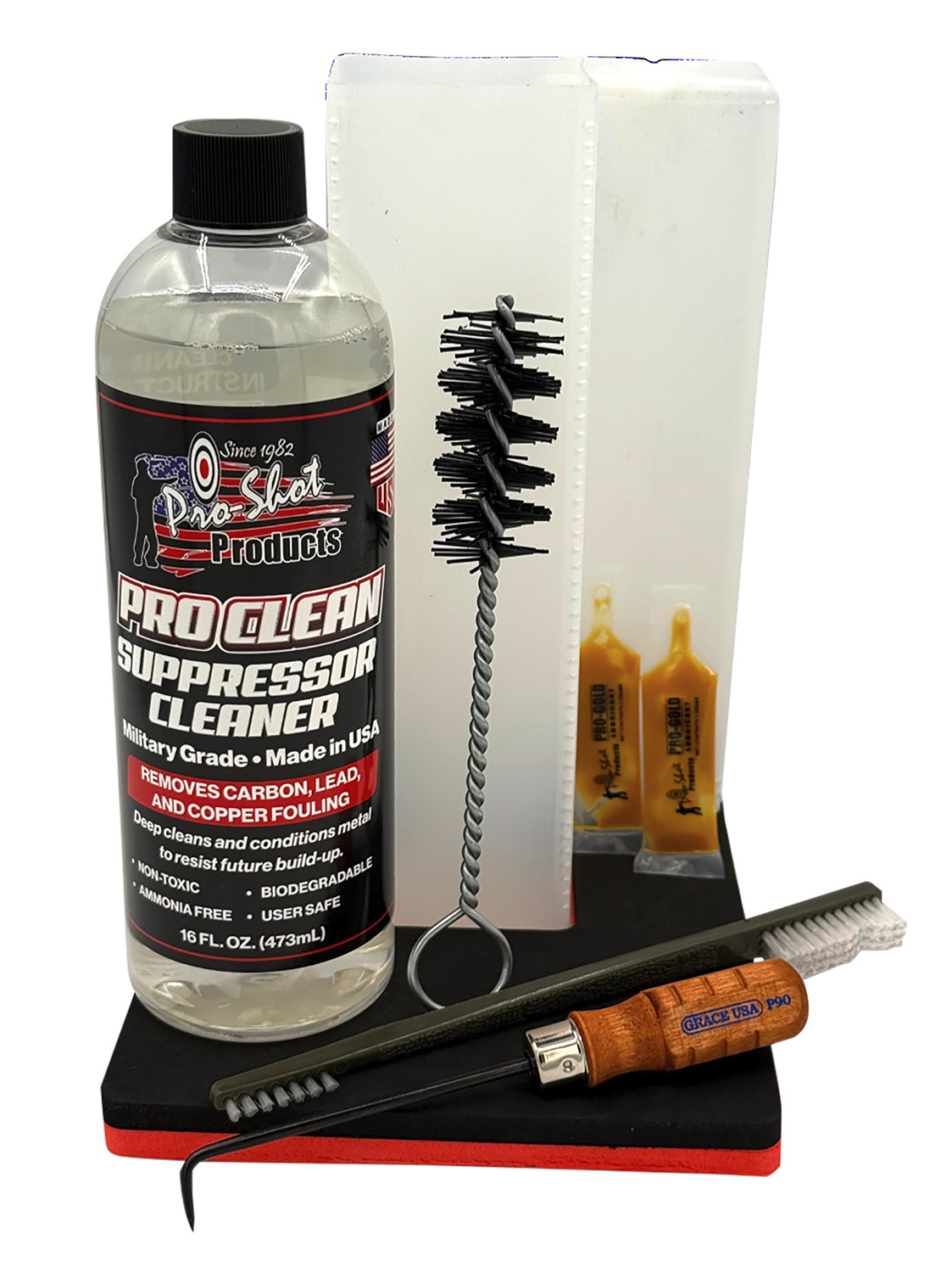 PROSHOT SPR-CLNG-KIT SUPPRESSOR CLEAN KIT - Gun Cleaning Kits & Gun ...