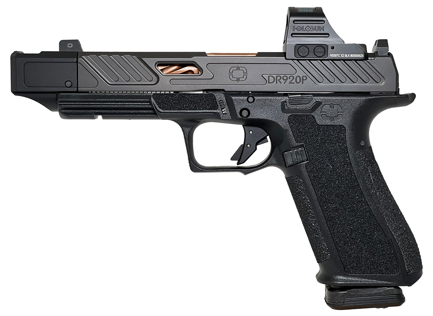 Shadow Systems DR920P Elite 9mm SS2212H w/Holosun Optic Comp Black ...