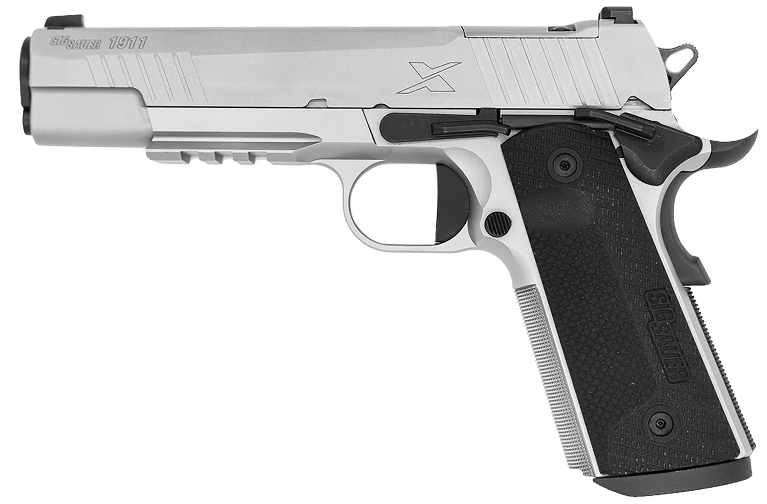 Sig Sauer 1911XR-45-SS 1911 Full Size Frame 45 ACP 8+1 5in. Optic Ready ...