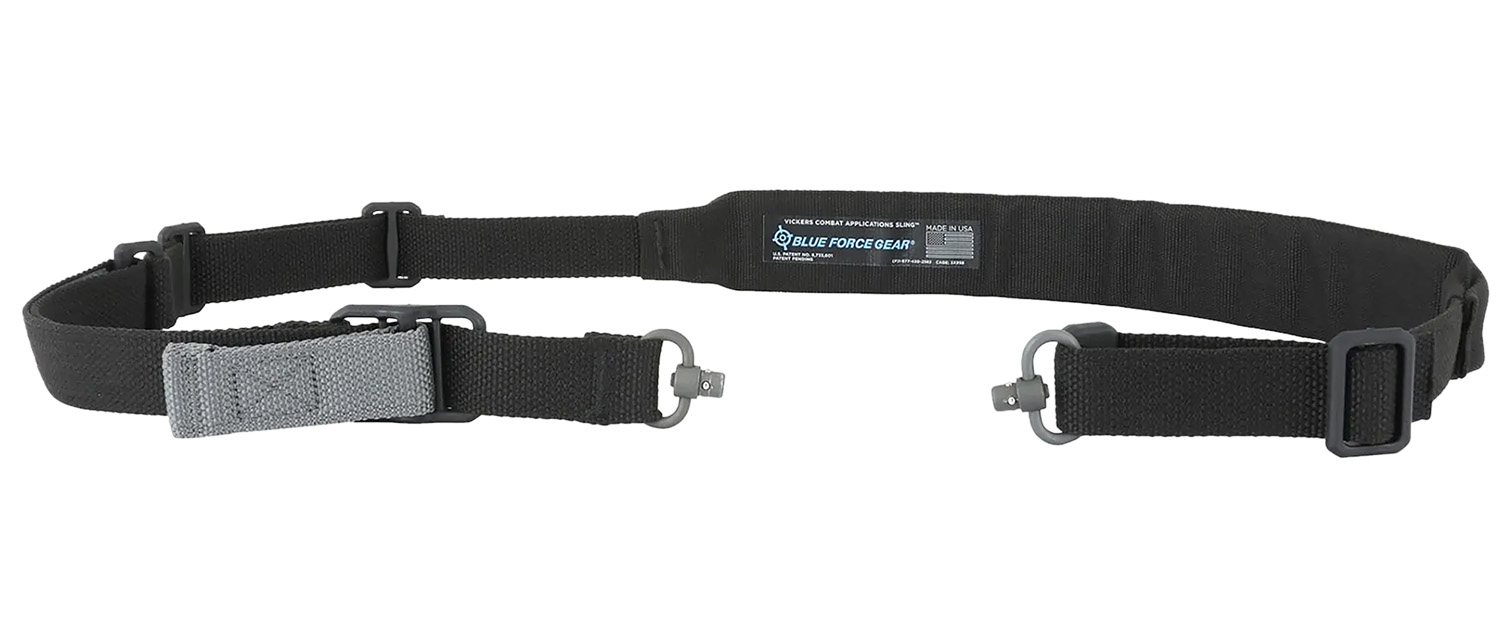 BLUE FORCE GEAR Vickers Padded Black 2-To-1 Sling (VCAS-2TO1-PB-200-AA ...