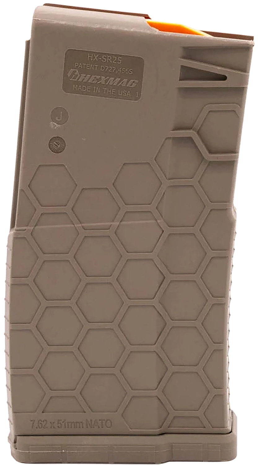 Hexmag HX20SR2551FD SR-25 Flat Dark Earth Detachable 20rd 308 Win ...