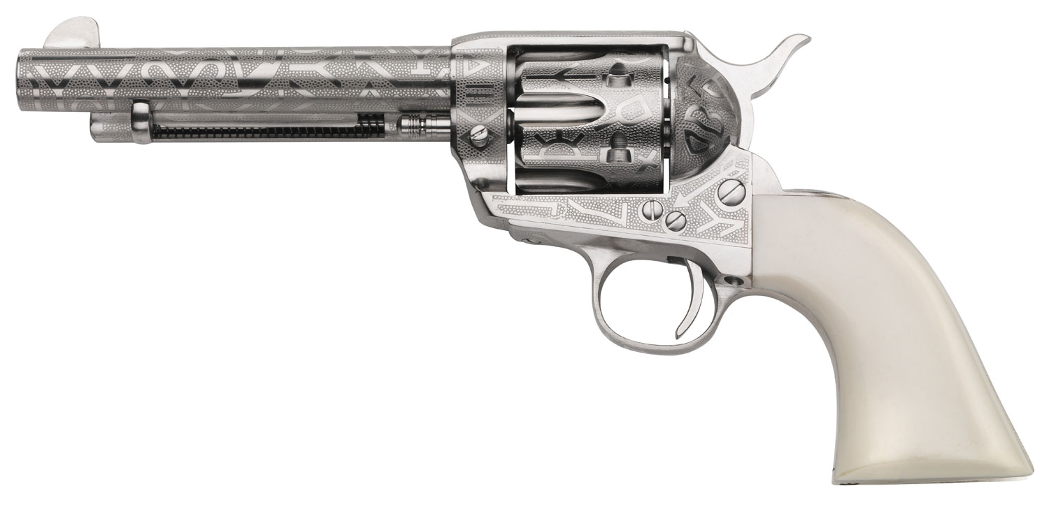 Taylors & Company 200061 1873 Cattle Brand 45 Colt (LC) Caliber with 5 ...