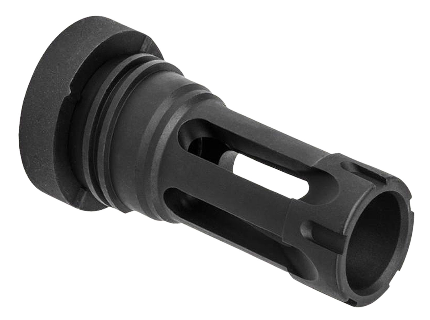 Yankee Hill 430224A Phantom Q.D. Flash Hider Black Steel with 5/8in.-24 ...