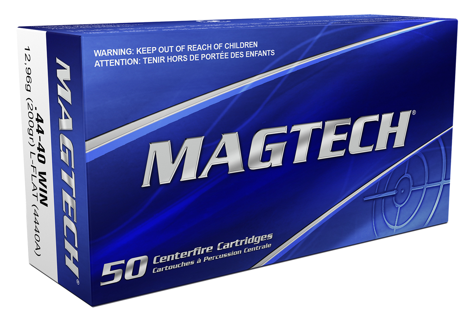 Magtech 4440A Range/Training 44-40Win 200gr Lead Flat Nose 50 Per Box ...