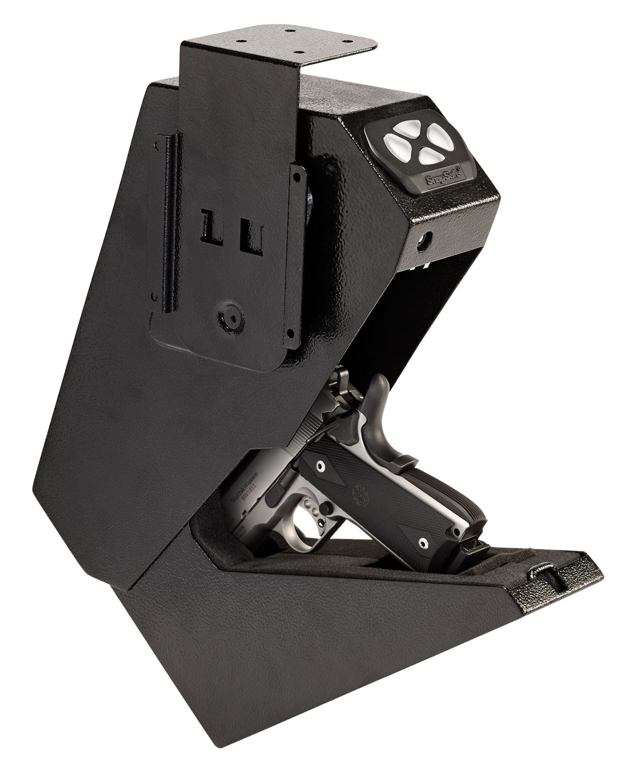 SnapSafe 75431 Drop Box Keypad Vault Keypad/Key Entry Black Steel Holds ...