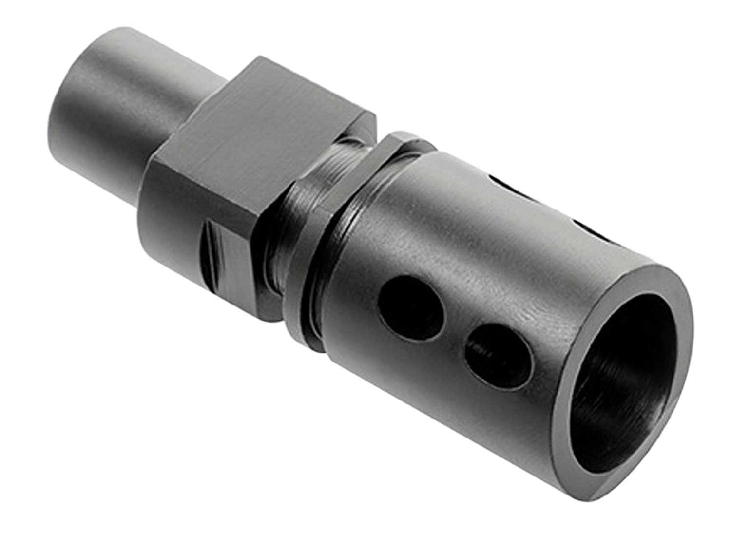 CMMG 57DA5BE Flash Hider Black Steel with M12x1 LH Threads for 5.7x28mm ...