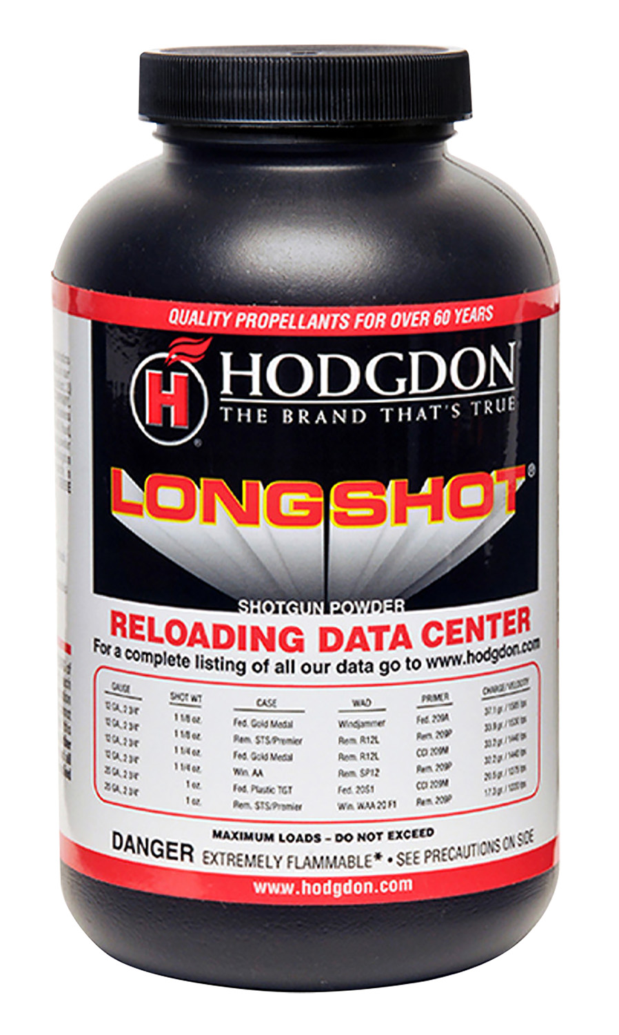 Hodgdon LS1 Spherical Longshot Smokeless Shotgun 1 lb - Other Reloading ...