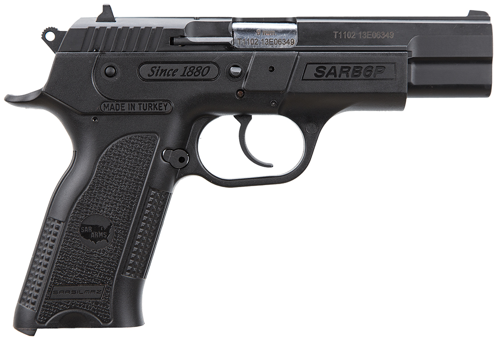 EAA SAR B6P 9mm 4.5" Barrel Black 16+1 $254 | TheGunRack