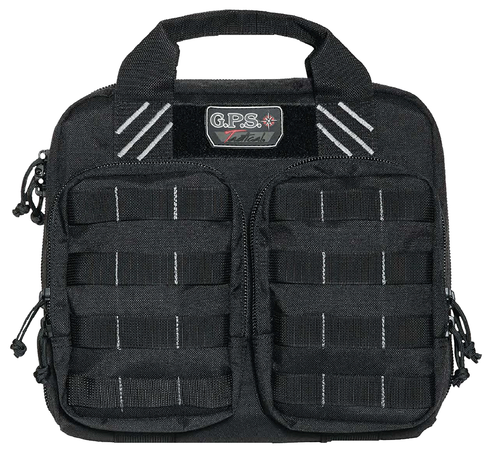 GPS Bags T1412PCB Tactical Double +2 Black 1000D Nylon Teflon Coating ...