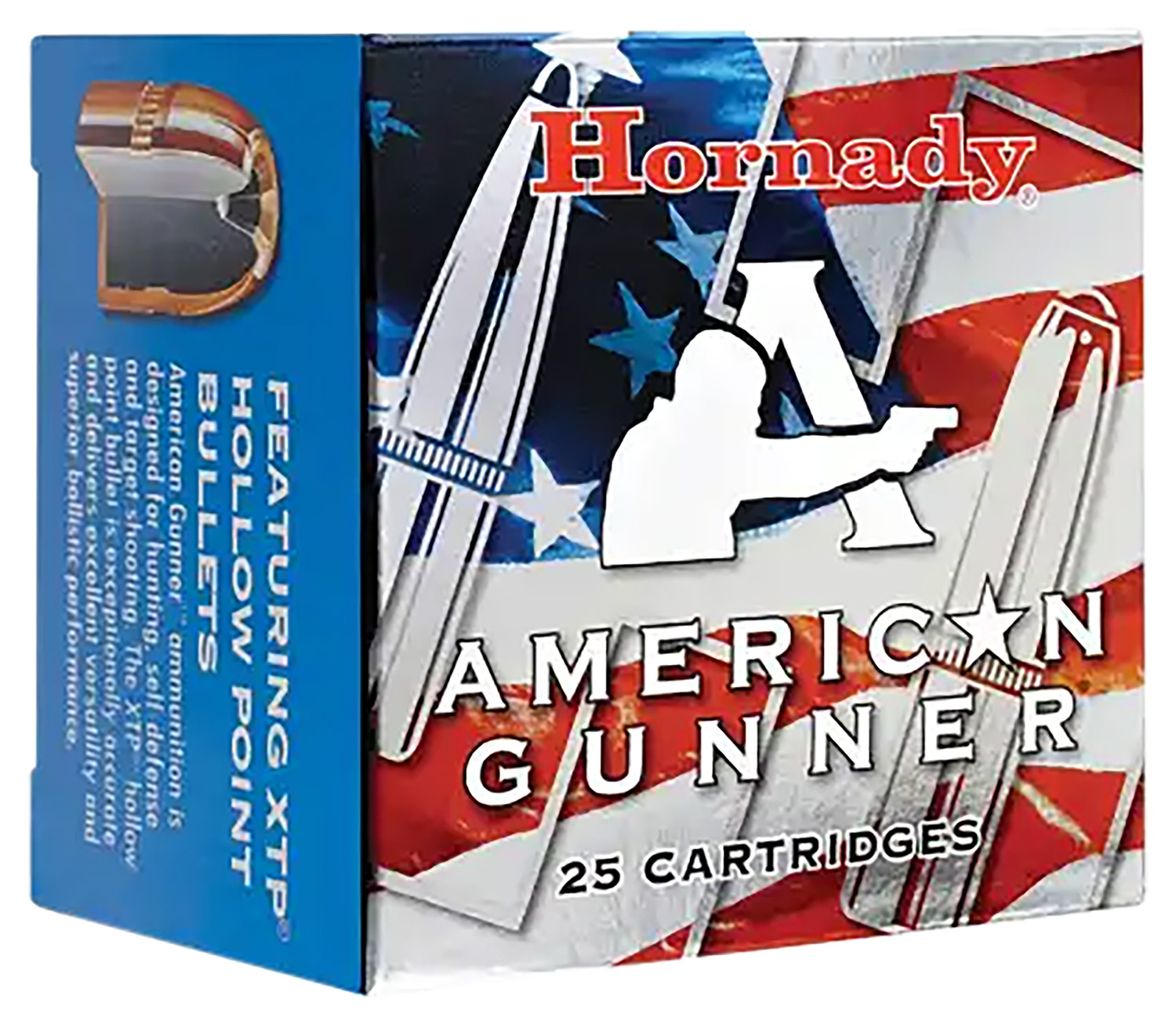Hornady 90324 American Gunner 38Special 125gr XTP Hollow Point 25 Per ...