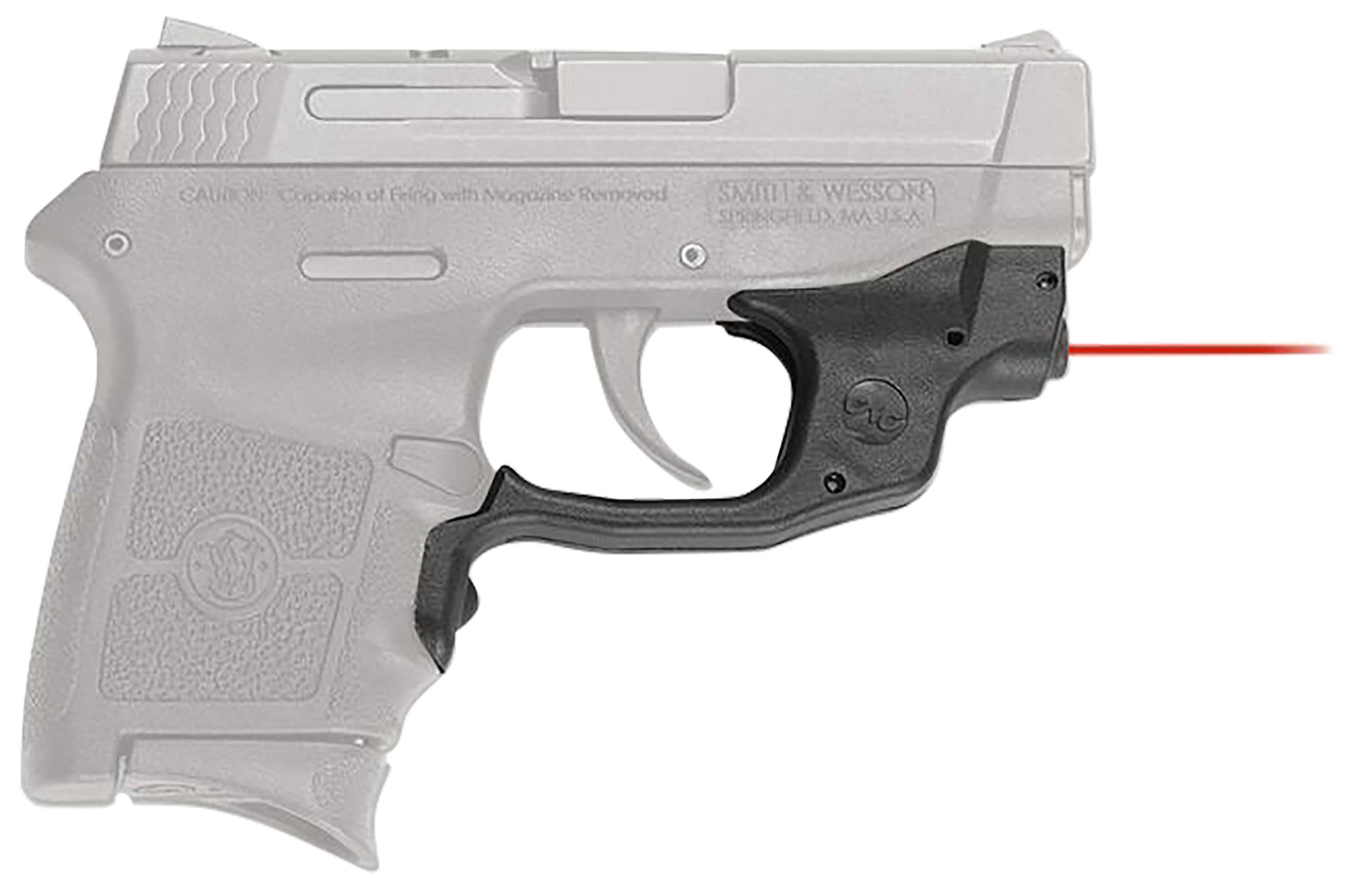 Crimson Trace 0145601 Laserguard Fits S&W M&P Bodyguard .380, Red Laser ...