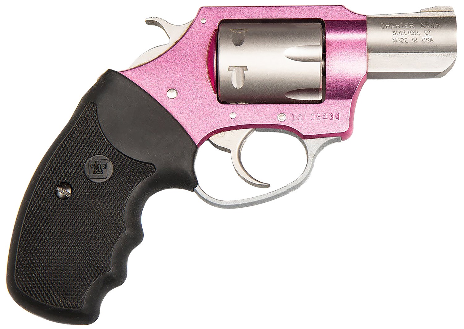 Charter Arms 52330 Pathfinder Pink Lady Small 22 WMR, 8rd 2in ...
