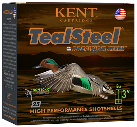Kent Cartridge KTS123366 TealSteel Precision Steel 12Gauge 3in. 1 1/4oz ...