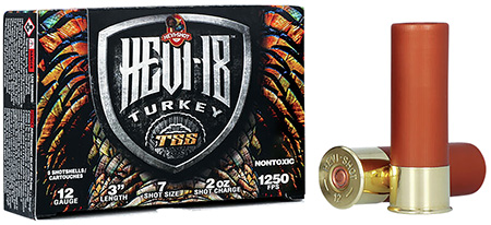 HEVI-Shot HS4007 HEVI-18 TSS Turkey 12Gauge 3in. 2oz Tungsten 7Shot 5 ...