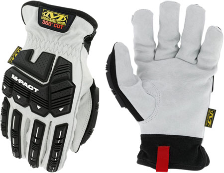Mechanix Wear LDMPHDX000 M-Pact HD Driver F8-360 White DuraHide Leather ...